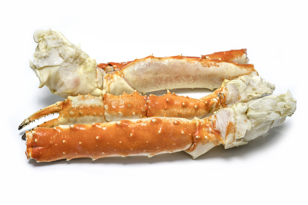 GOTOWANE NOGI KRABA KRÓLEWSKIEGO W SKORUPIE | Owoce Morza \ Skorupiaki ...